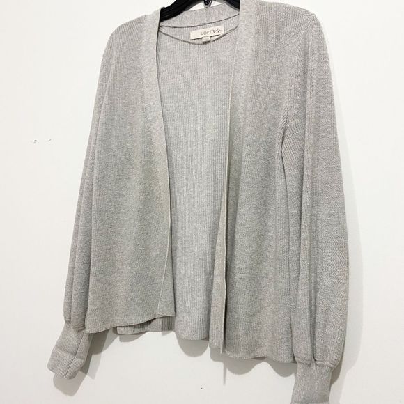 LOFT | Sweaters | Loftgreycardigansweater | Poshmark